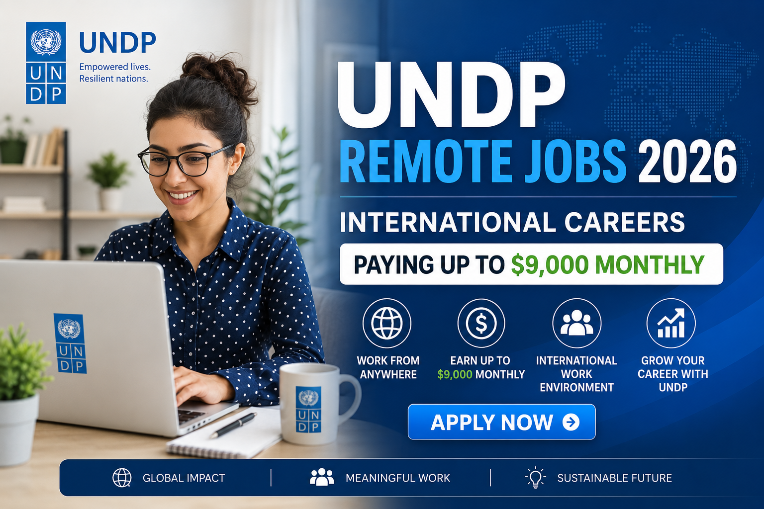 UNDP Remote Jobs 2026 – International Careers Paying Up to $9,000 ...