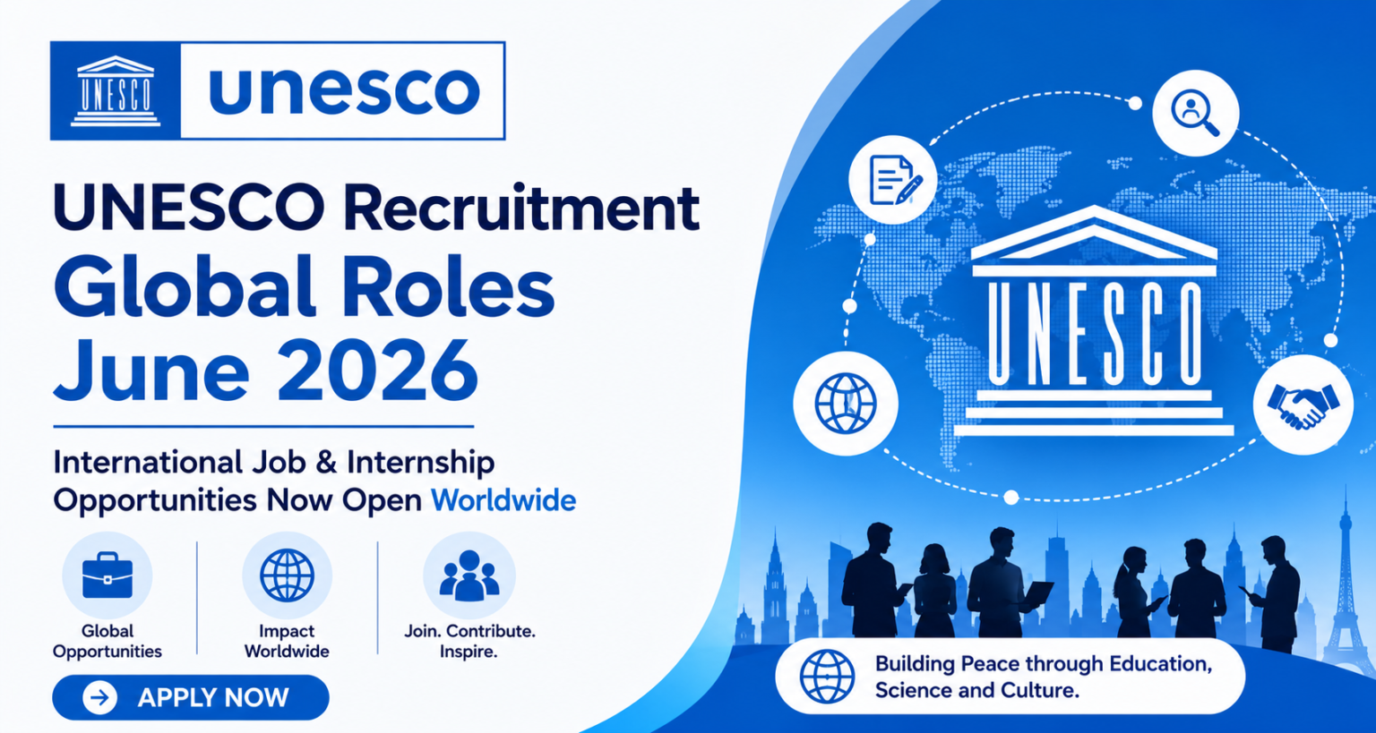 UNESCO Recruitment Global Roles June 2026: International Job and ...